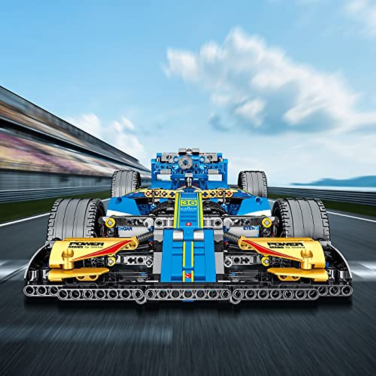 JMBricklayer F1 Race Car Building Sets for Adults, 1:10 MOC Model Cars Toys Construction Set, Ideal Racing Vehicles Gifts for Adults Men Women Boys Teens, Collectible Home Decor 61124