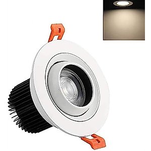 UANGLI Sturdy 12W/20W/30W COB Ultra Bright Recessed Ceiling Spotlights Modern Round Anti-Glare Embedded Downlights Aisle (Size : 20w)