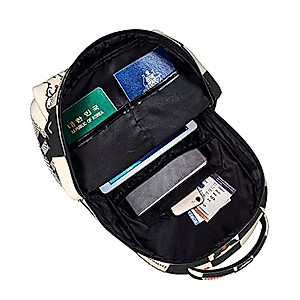 Dicodes Kawaii Backpack Girls Anime Bookbag Cute Travel Backpacks College Student Bookbag Lightweight Soft Daypack