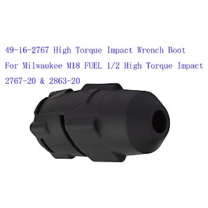 49-16-2767 High Torque Impact Wrench Boot For Milwaukee M18 FUEL 1/2 High Torque Impact 2767-20 & 2863-20
