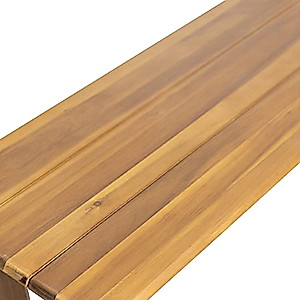 Christopher Knight Home Nibley Dining Bench, Teak