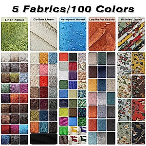 Custom Indoor Furniture Bench Cushions, Window Seat Cushions, Personalized Size Non-Slip Bench Pads, Thickened Foam Furniture Seat Cushion, Sofa ,Bay Window Indoor Furniture Breathable Linen Cushions