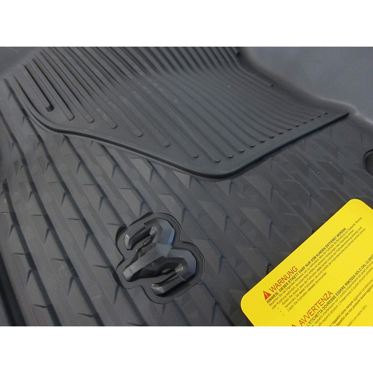 2019 Dodge Ram DT Crew Cab Black All Weather Slush Mats Floor Liner Mopar OEM