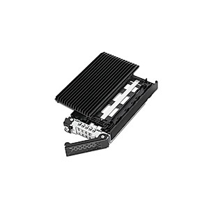 ICY DOCK ToughArmor MB720MK-B V2 Full Metal 4 Bay M.2 NVMe SSD PCIe 4.0 Mobile Rack for External 5.25" Drive Bay Black 1.6"x5.7"x7.2"