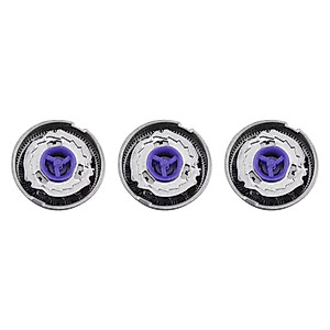 Set of 3 Shaving Heads for Phillips Norelco HQ56 HQ4 HS190 Replacement Electric Shaving Head Razor Blades for HQ6970 HQ442 HQ300 HQ916 HQ6990 PQ202 PQ205 - Happy Hours