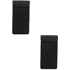 NOLITOY 2pcs Bill Folder Pocket Note pad Mini Notepad Office File folders Checks Small Server notepads Planner clipboard Real Estate Writing Board exam Paper Clips Writing Supplies Letter