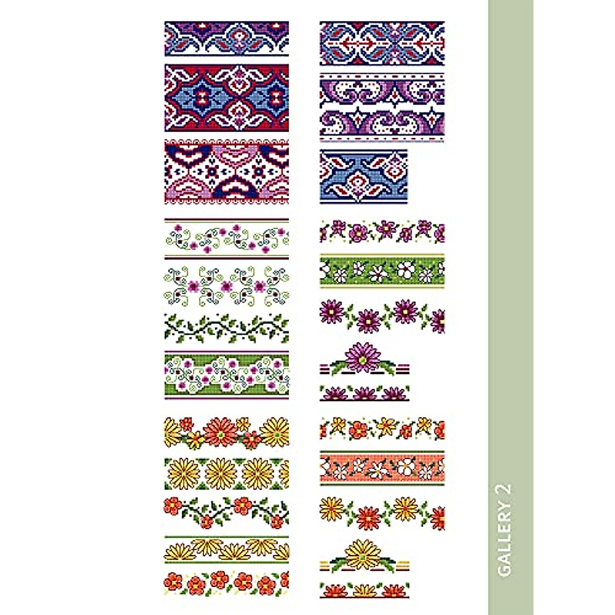 Cross Stitch Motif Series 3: Borders: 300 New Cross Stitch Motifs