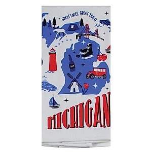 Kay Dee Designs Road Trip Terry Towel, Multi
