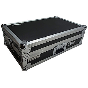Harmony Audio HCDDJ800WLT1U Flight Glide Laptop Stand DJ 1U Rack Case Compatible with Pioneer DDJ-800