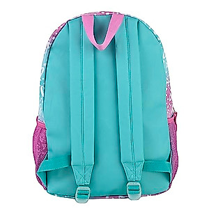 17 Inch Backpack with Side Pockets for Girls for School, Travel, Hiking, Camping (Ombre Hearts)