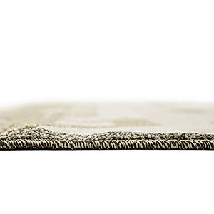 Unique Loom Outdoor Modern Collection Area Rug - Albuquerque (5' x 8' Rectangle, Beige/ Brown)