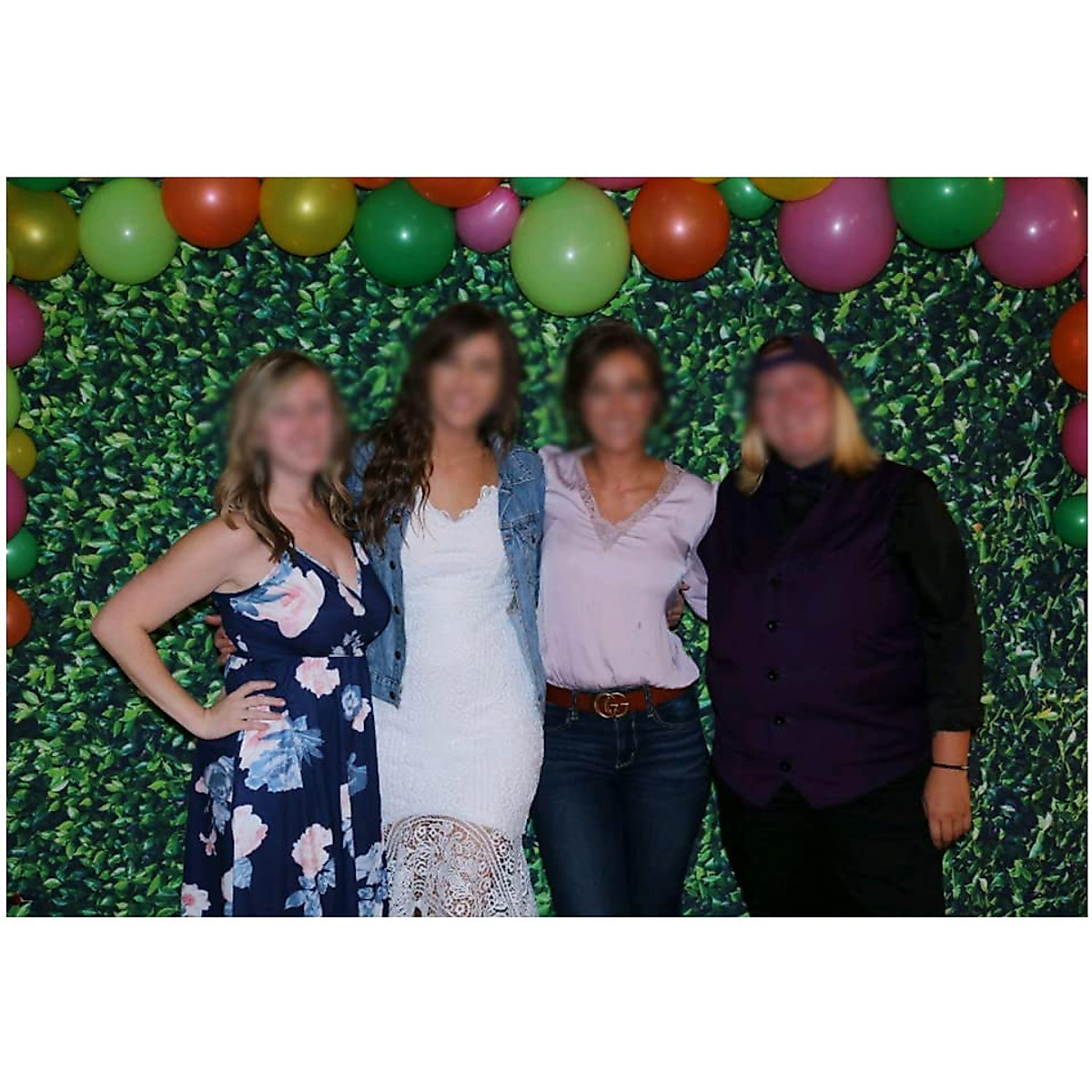 Art Studio Green Leaves Photography Backdrops Spring Nature Party Decoration Outdoorsy Theme Newborn Baby Shower Backdrop Wedding Photo Background Studio Props Booth 8x6ft Vinyl