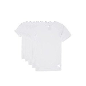 POLO RALPH LAUREN P5 Cotton Classic Crews 5 White/Cruise Navy MD