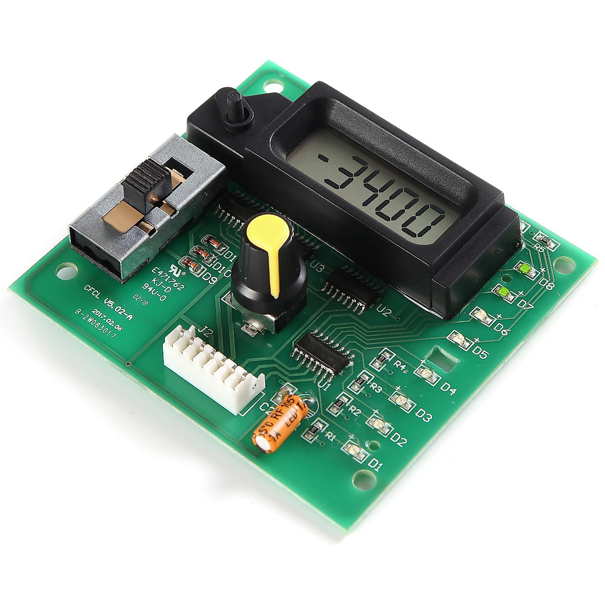 BLUE WORKS PCB Display Board Compatible with Hayward GLX-PCB-DSP Display PCB Board