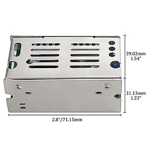 XINGYHENG 15A Dc-Dc Adjustable Module 200W 8-55V Input 1-35V Output High Power DC Pressure Regulating Board Constant Current Regulator Converter with Aluminum Shell