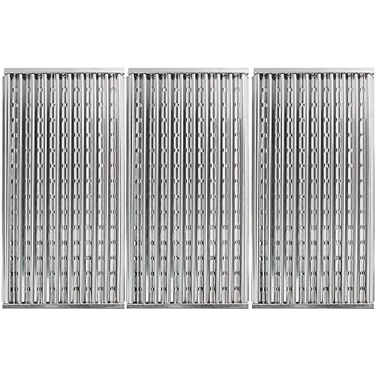 VICOOL 17" x 8 1/16" Emitter Grates for Tru-Infrared Charbroil Grills 463242515, 463367016, 463242516, 466242515, 466242615, 463243016, 463367516, 466242516, 466242616, 463346017, Stamped SUS