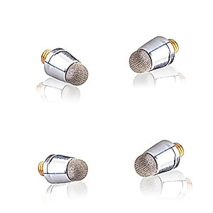 DIMPLES EXCEL Stylus Replacement Thin Fiber Tips for 7.5" Stylus Pen - 8 Pack (Replacement Tips-8 Pack)