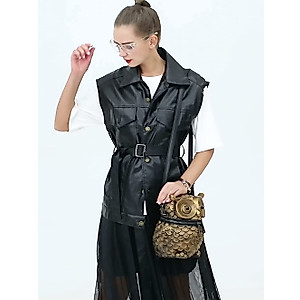 zijingyiran 3D Owl Embossed Shoulder Bag Creative Punk Female Bag Messenger Bag Original Animal Tassel Handbag 2021 New (Golden)