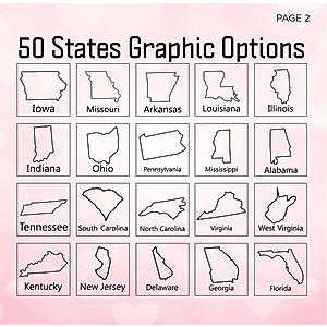 Custom Personalized Never Too Far to Wine Together Long Distance Friendship State Engraved Stemless Wine Glass 15 oz. Customized Gift