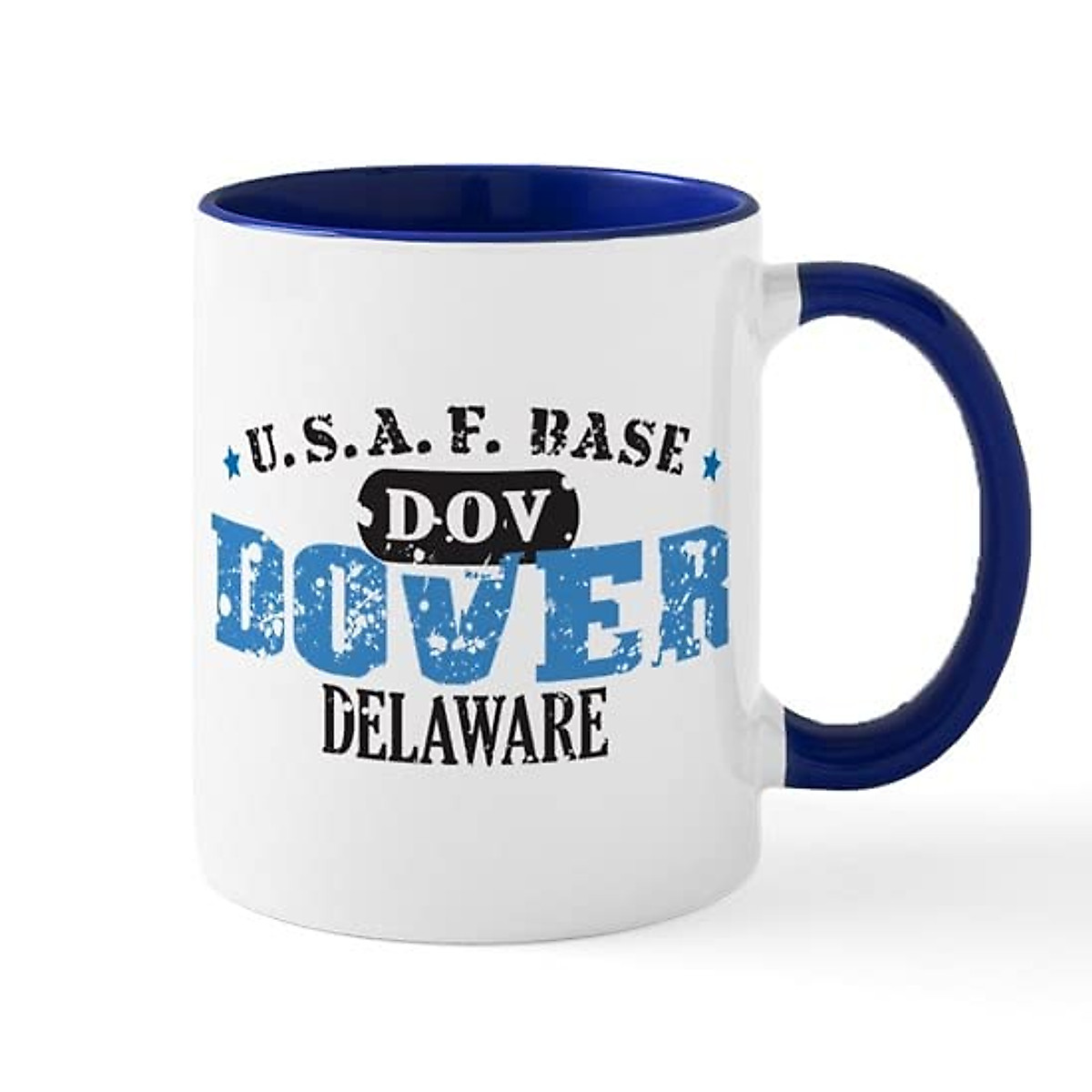 CafePress Dover Air Force Base Mug Ceramic Coffee Mug, Tea Cup 11 oz