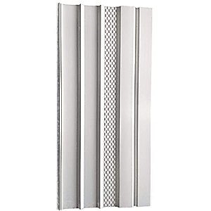 Mobile Home Skirting Box of 8 Vented White Panels 16" Wide X 35" Tall. Premium 40 Mil Thickness