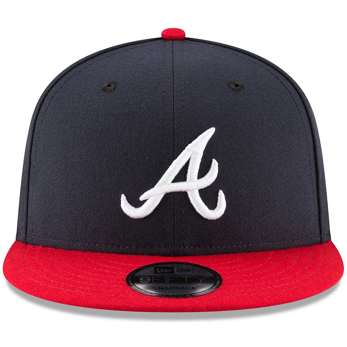 New Era MLB 9FIFTY Adjustable Snapback Hat Cap One Size Fits All (Atlanta Braves Alternate)