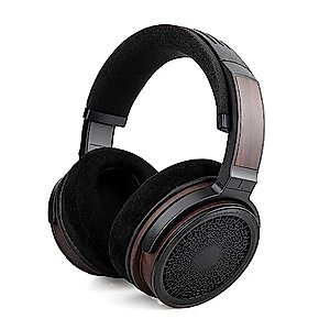 Linsoul HarmonicDyne Zeus Elite Wired Over-Ear Headphone, Flagship 50mm Suspension Diaphragm Open Back Headset, with 2 Custom IEM Cable for Audiophile Musician (Zeus Elite)