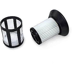 HQRP 2-Pack Dirt Cup Filter Assembly compatible with Bissell 6489, 64892, 64894 Bagless Canister Vacuum Cleaner, parts 203-1772 and 203-1532 Replacement