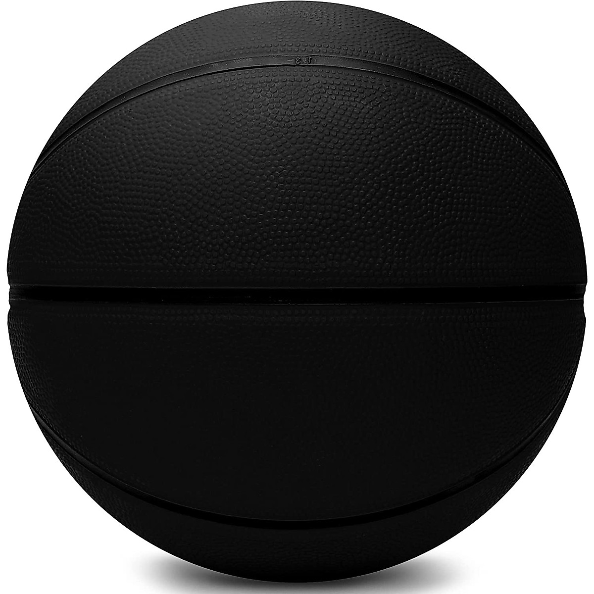 AND1 Fantom Rubber Basketball - Official Size Streetball, Made for Indoor and Outdoor Basketball Games, Sold Inflated, Black, Size 7