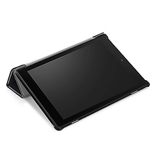 Gylint All-New Fire HD 10 2019 Case, Premium Folio Smart-Shell Stand Case Cover with Auto Sleep/Wake for All-New Fire HD 10 (Compatible with 7th and 9th Generations, 2017 and 2019 Releases Black
