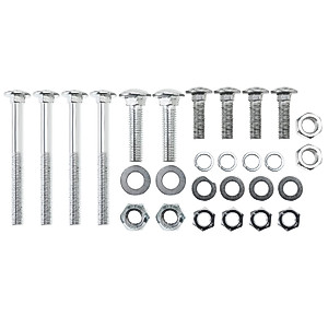 Yaegoo Spare Tire Carrier, Spare Tire Mount for 4 & 5 & 6 & 8 Lugs Trailer Wheels on 4" 4.5'' 4.75'' 5" 5.5" 6" 6.5" Bolt Patterns