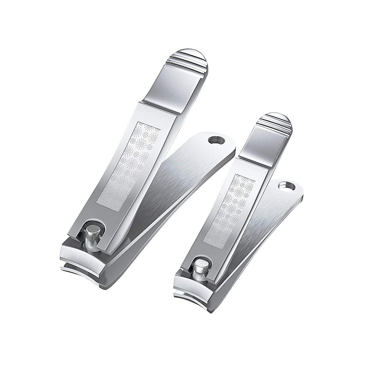 Nail Clippers - fingernail and toenail Clipper for Men and Women – Mens Nail Cutter Trimmer for Toe Nail and Finger Nail with Nail File and & Slant Tweezers