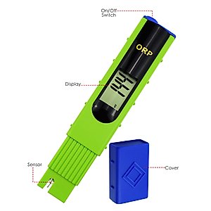 Pen Type ORP Meter Tester Redox ±1999mV Range Include Calibration Solution