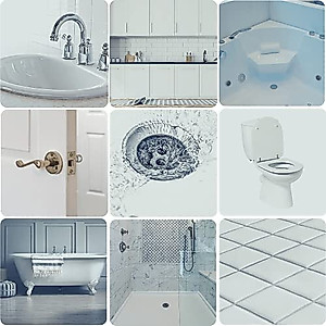 MagicEzy Bath & Sink RepairEzy - (White) - Porcelain Bath Repair Kit - Easy Bathtub Chip Repair - Enamel Sink Chip Repair - Fiberglass Shower Repair -Bathroom Crack Filler