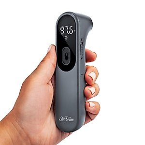 Sunbeam Touchless Body & Object Digital Infrared Thermometer for Adults and Kids, Instant Accurate Reading, Fever Indicator