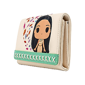 Loungefly X Disney Pocahontas POP! Trifold Wallet - Cute Wallets - Fashion Accessories