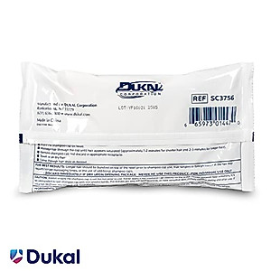 Dukal SC3756-5 Redi-Wash Rinse-Free Shampoo Cap, Pack of 5