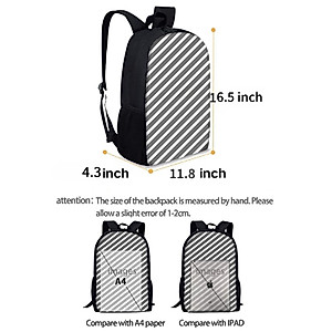 Cute Backpack for Women Men, Kawaii Y2K Design Trendy Colorful Harajuku Hiking Travel Backpack Aesthetic Backpack (Purple)