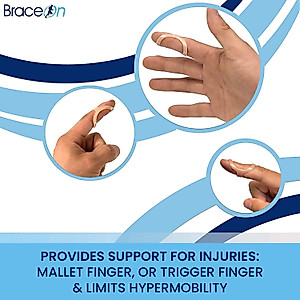 BraceOn EZ Finger Splint - Trio 3-Pack (4,5,6)