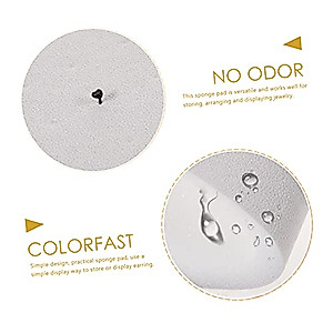 CIYODO Ornament Tray 2pcs box Supply Pad Shop Insert Display Ring Mat Brooch Earring Sponge Liner Rings Jewelry Holder Storage Ornament Earrings