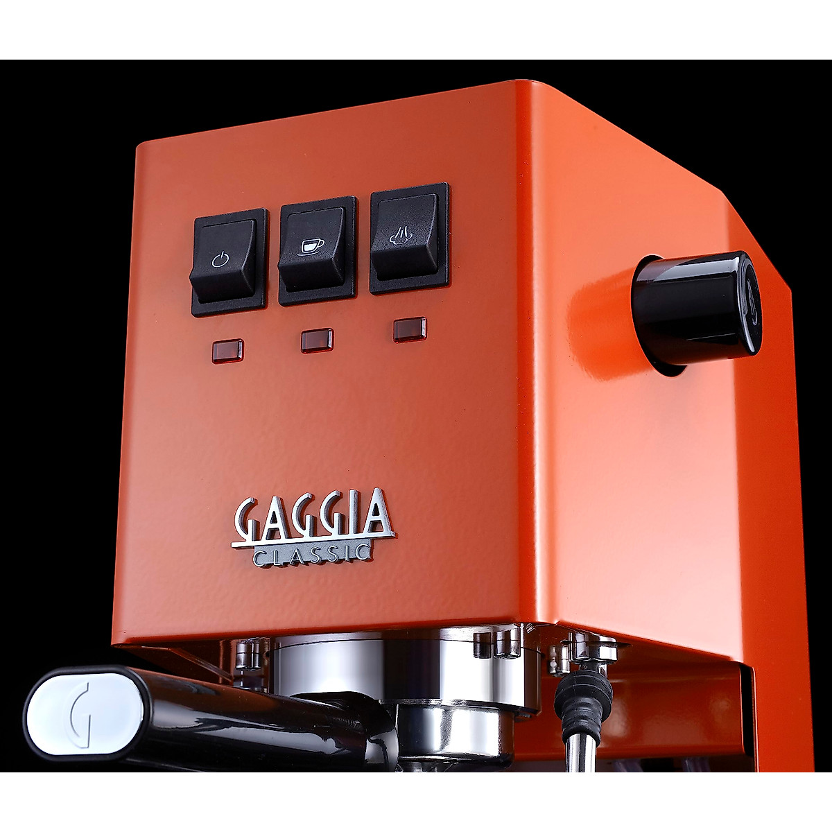 Gaggia RI9380/53 Classic Evo Pro Espresso Machine, Lobster Red, Small