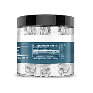 Earthborn Elements Glycine 200 Capsules, Pure & Undiluted, No Additives
