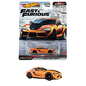 Hot Wheels Fast & Furious Collection of 1:64 Scale Vehicles from The Fast Film Franchise, Modern & Classic Cars, Great Gift for Collectors & Fans of The Movies