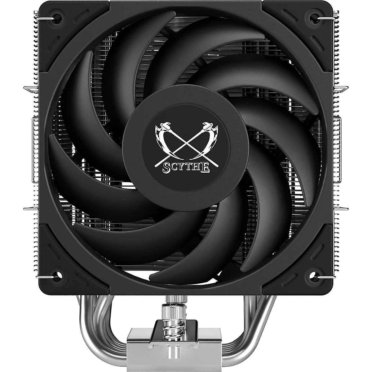 Scythe Mugen 6 CPU Air Cooler, Intel LGA1700, LGA1151, AMD AM5, AM4 Support,120mm, Single Tower, Aluminium Top Cover (Scythe Mugen 5 Rev.C)