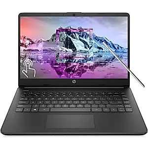 HP 14 Inch Touchscreen Laptop for College Student, AMD Ryzen 3 5300U(Beats i7-1065G7), Thin & Portable, Long Battery Life, AMD Radeon Graphics, Wifi6, HDMI, Windows 11 S(16GB|256GB SSD)