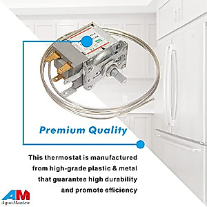 Refrigerator Freezer Thermostat WDF18K-923 Replaces for Haier Thermostat and Mini Fridge Thermostat
