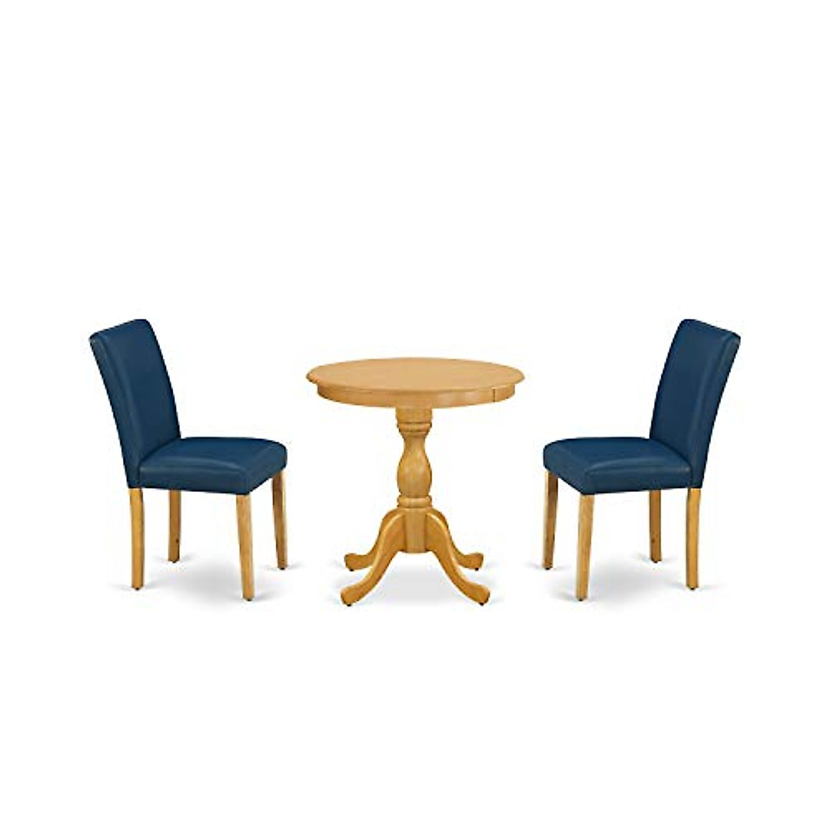 East West Furniture ESAB3-OAK-55 Dining Set