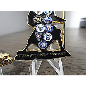 Naval Special Warfare Command Navy Seal Teams Spartan NSW Challenge Coin