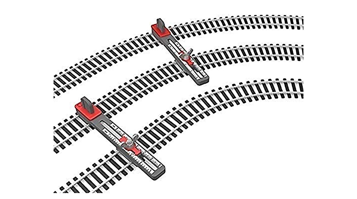 HO Scale Adjustable Track Tool for Precise Model Railroads