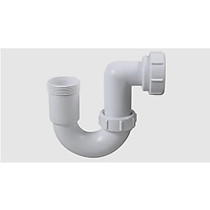 Talea Double Kitchen Sinks Drain Pipe Kit Drain Pipe Rear Hard Tube